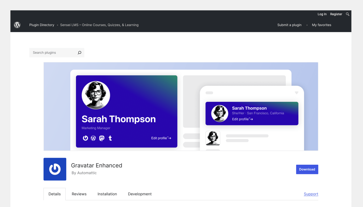 Meet the ‘Gravatar Enhanced’ Plugin for WordPress – Gravatar Blog